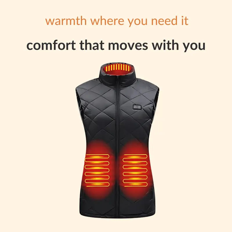 Women’s Heated Gilet | Lightweight Heated Vest | ToastyBody